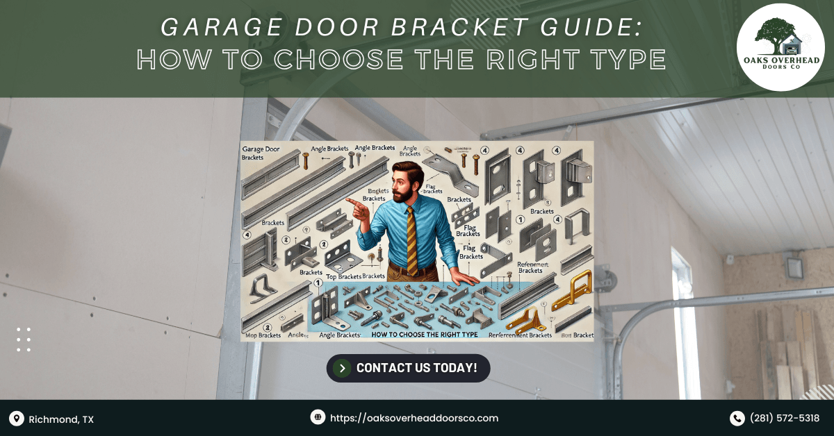 Garage Door Bracket Guide: How to Choose the Right Type